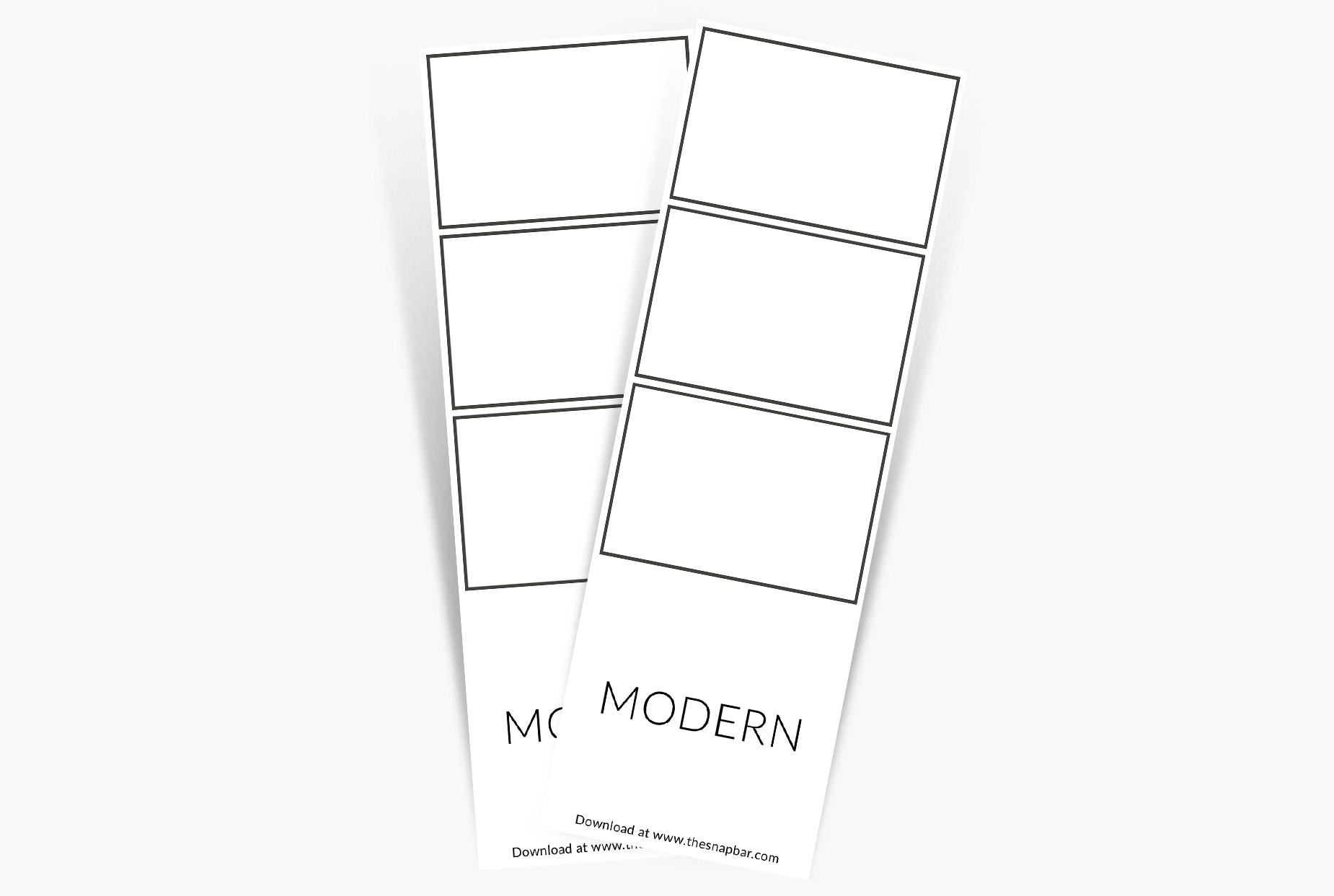 Print Template Modern OnePhotoBooth